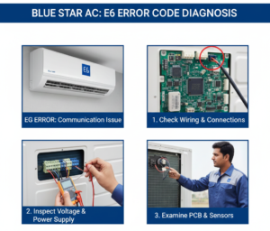 Blue Star AC E6 Error Code – Fix It Fast (2026 Guide)